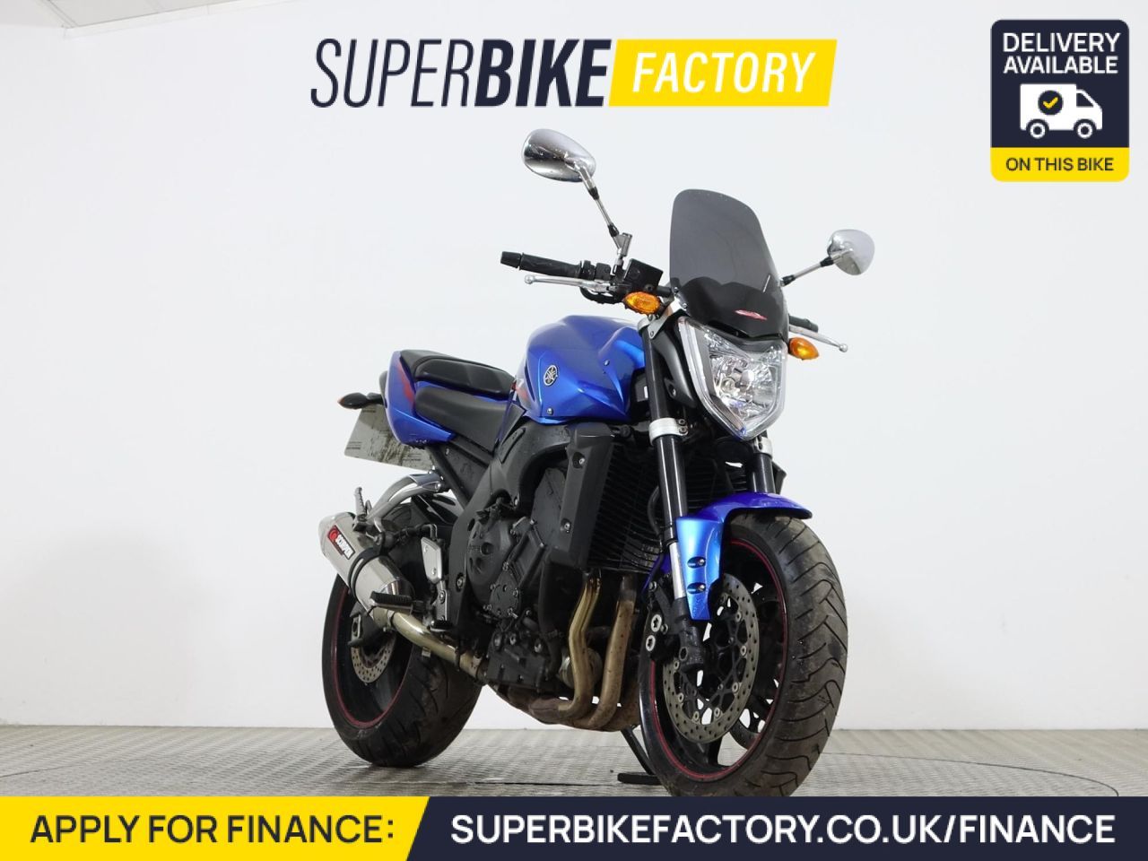2008 YAMAHA FZ1 BLUE with 9592 miles - Used Motorbikes Dealer: Cheshire ...