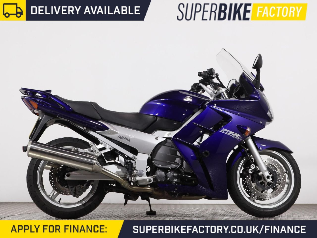 2003 YAMAHA FJR1300 BLUE with 12555 miles - Used Motorbikes Dealer ...