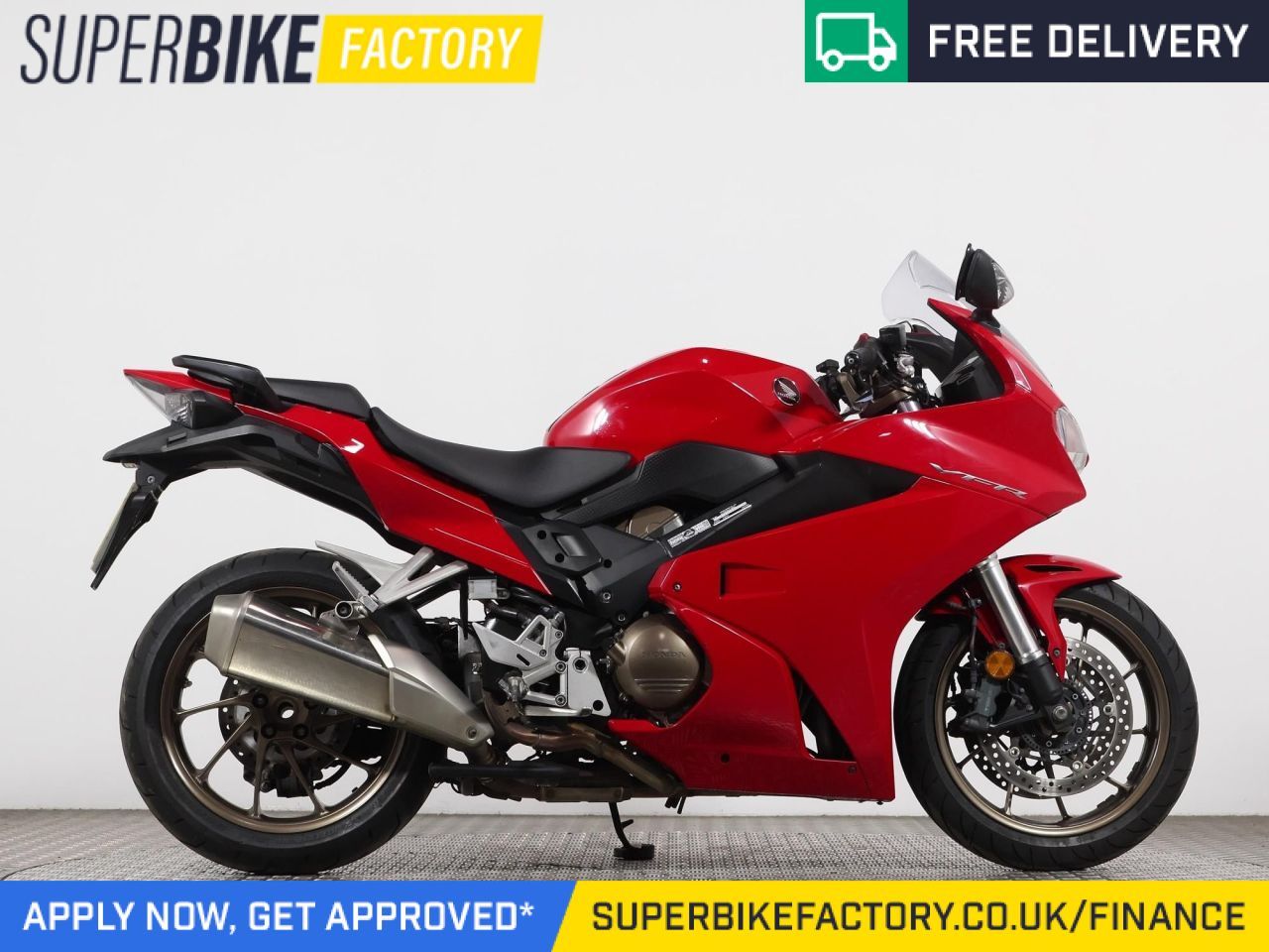 1999 HONDA VFR800F RED with 19579 miles - Used Motorbikes Dealer: Macclesfield & Donington Park ...