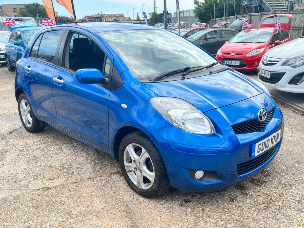Blue Yaris