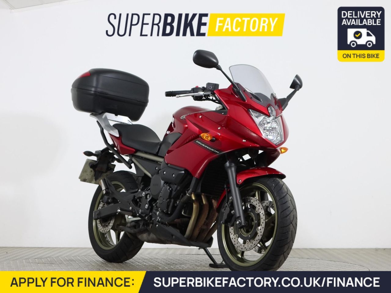 2012 YAMAHA XJ6 RED with 7346 miles - Used Motorbikes Dealer: Cheshire ...