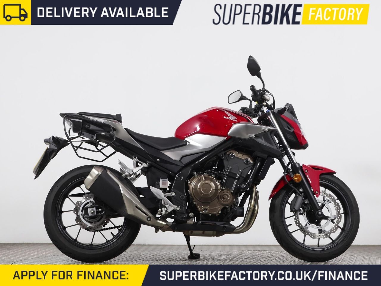 2020 HONDA CB500F RED with 2275 miles - Used Motorbikes Dealer ...
