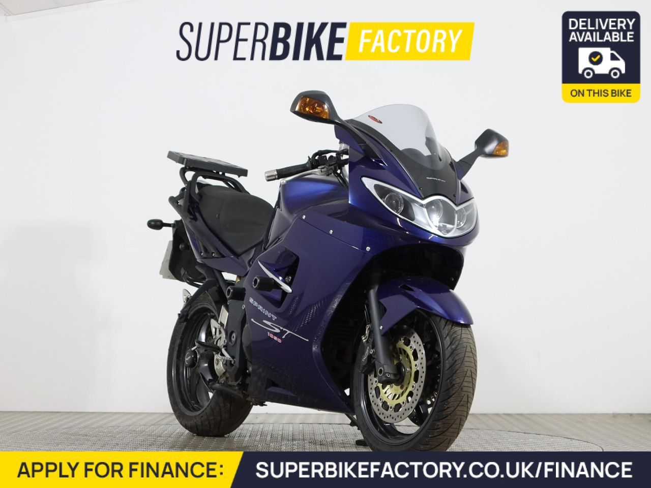 2009 TRIUMPH SPRINT ST 1050 - 25350 miles | Superbike Factory