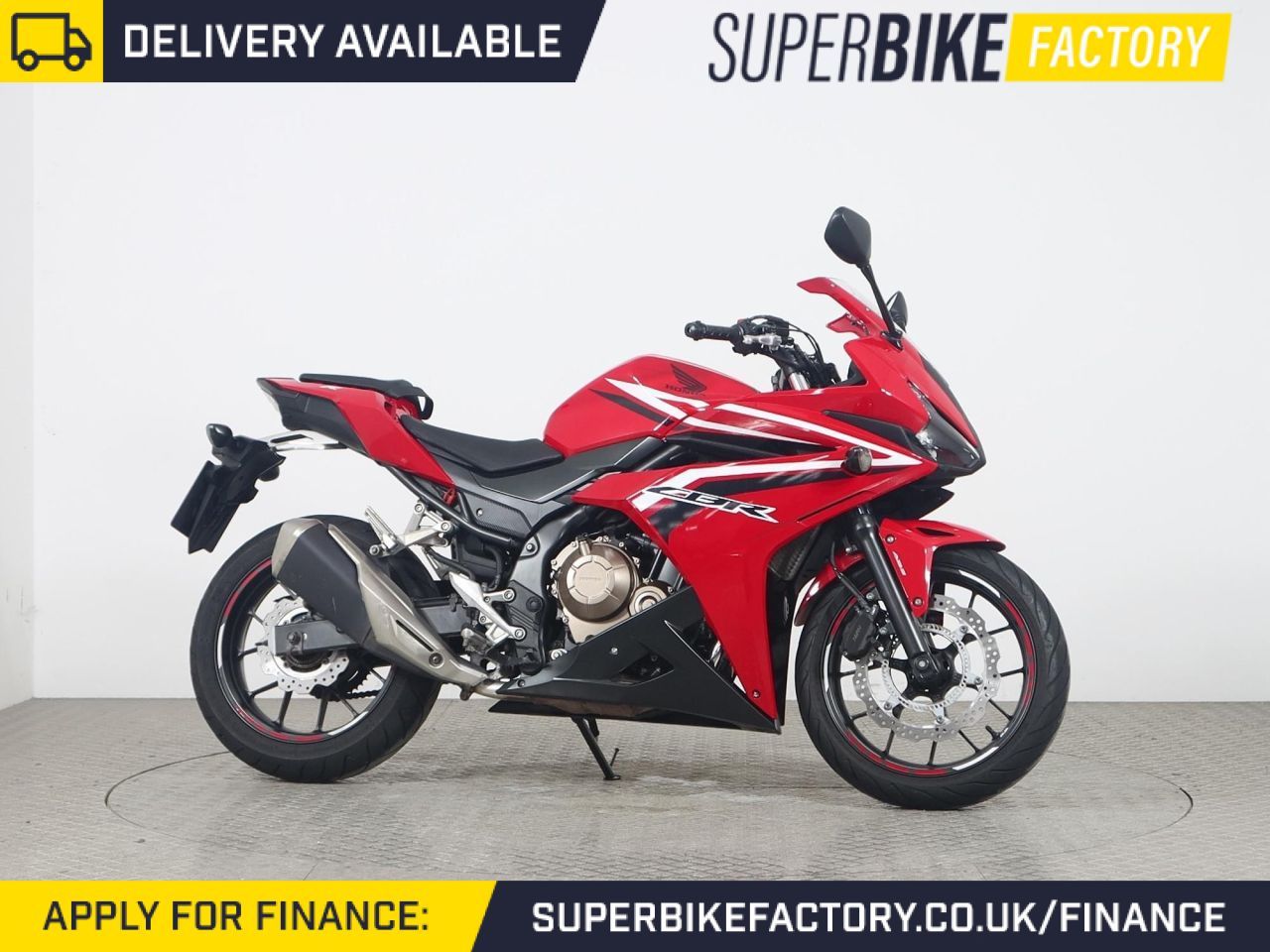 2017 HONDA CBR500R RED with 9123 miles - Used Motorbikes Dealer ...
