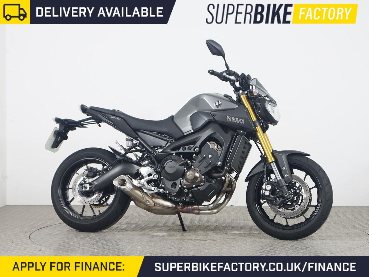 2018 YAMAHA MT-09 GREY with 1385 miles - Used Motorbikes Dealer ...