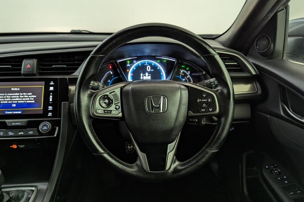2017 Honda Civic 1.0 Vtec SR 5D 128 BHP £12,199