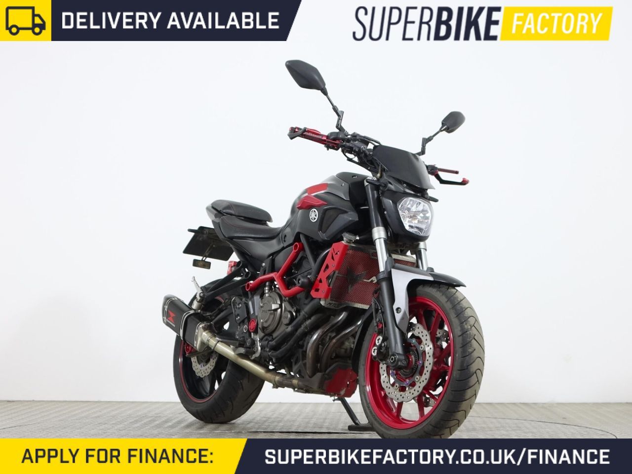 2015 YAMAHA MT-07 GREY with 1643 miles - Used Motorbikes Dealer ...