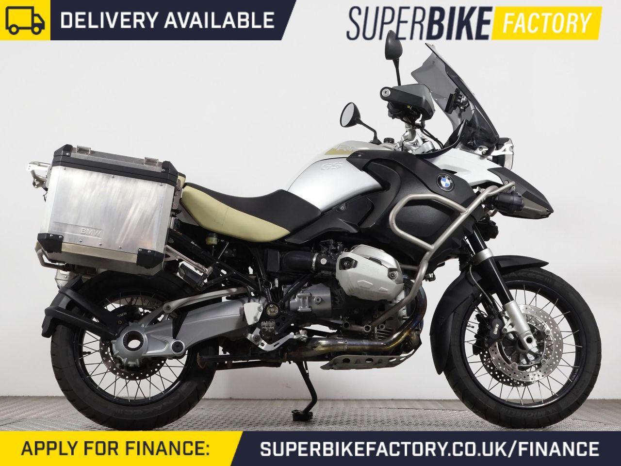 2013 BMW R1200GS ADVENTURE WHITE with 24785 miles - Used Motorbikes ...