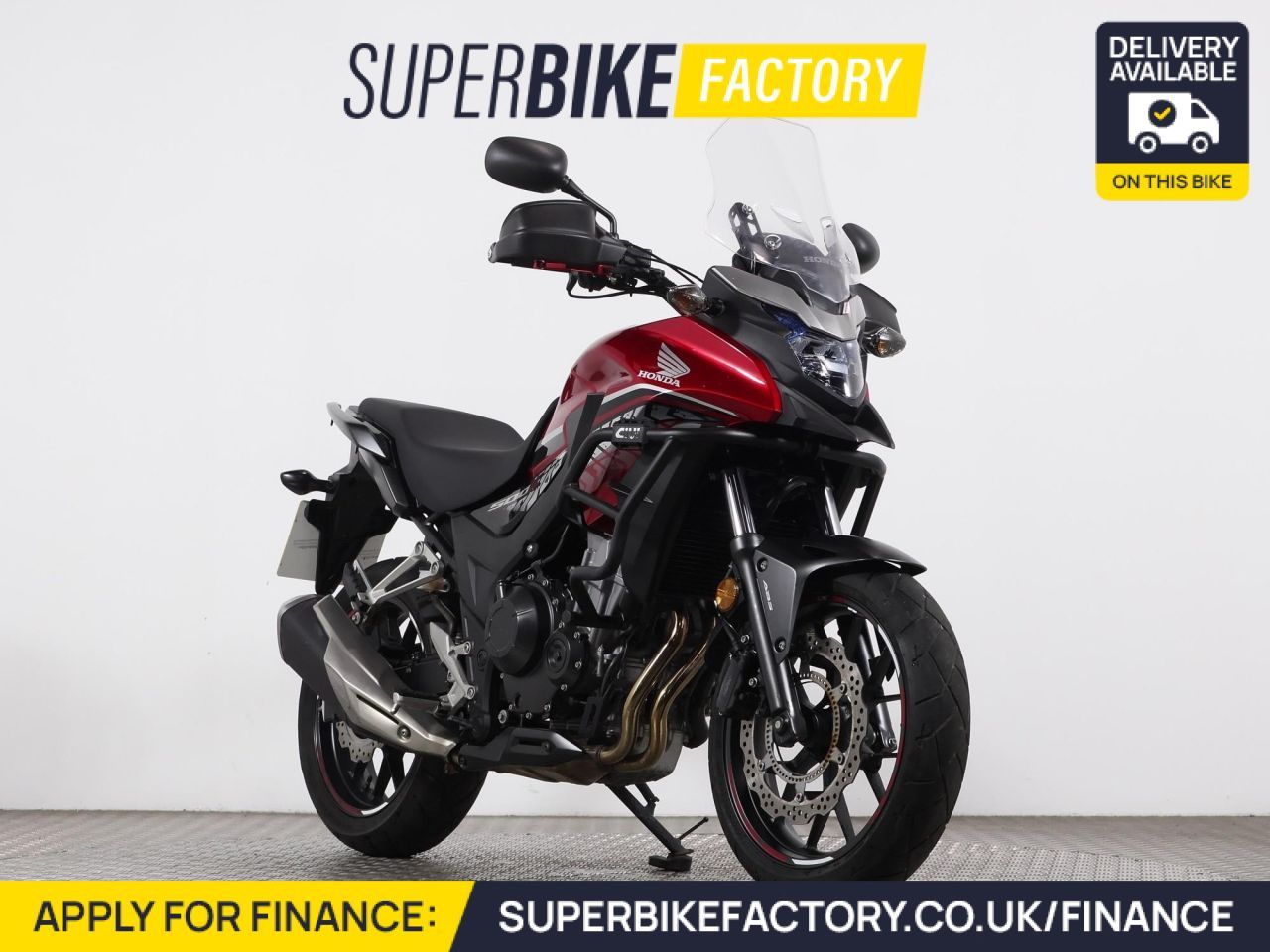 2017 HONDA CB500X RED with 1776 miles - Used Motorbikes Dealer ...