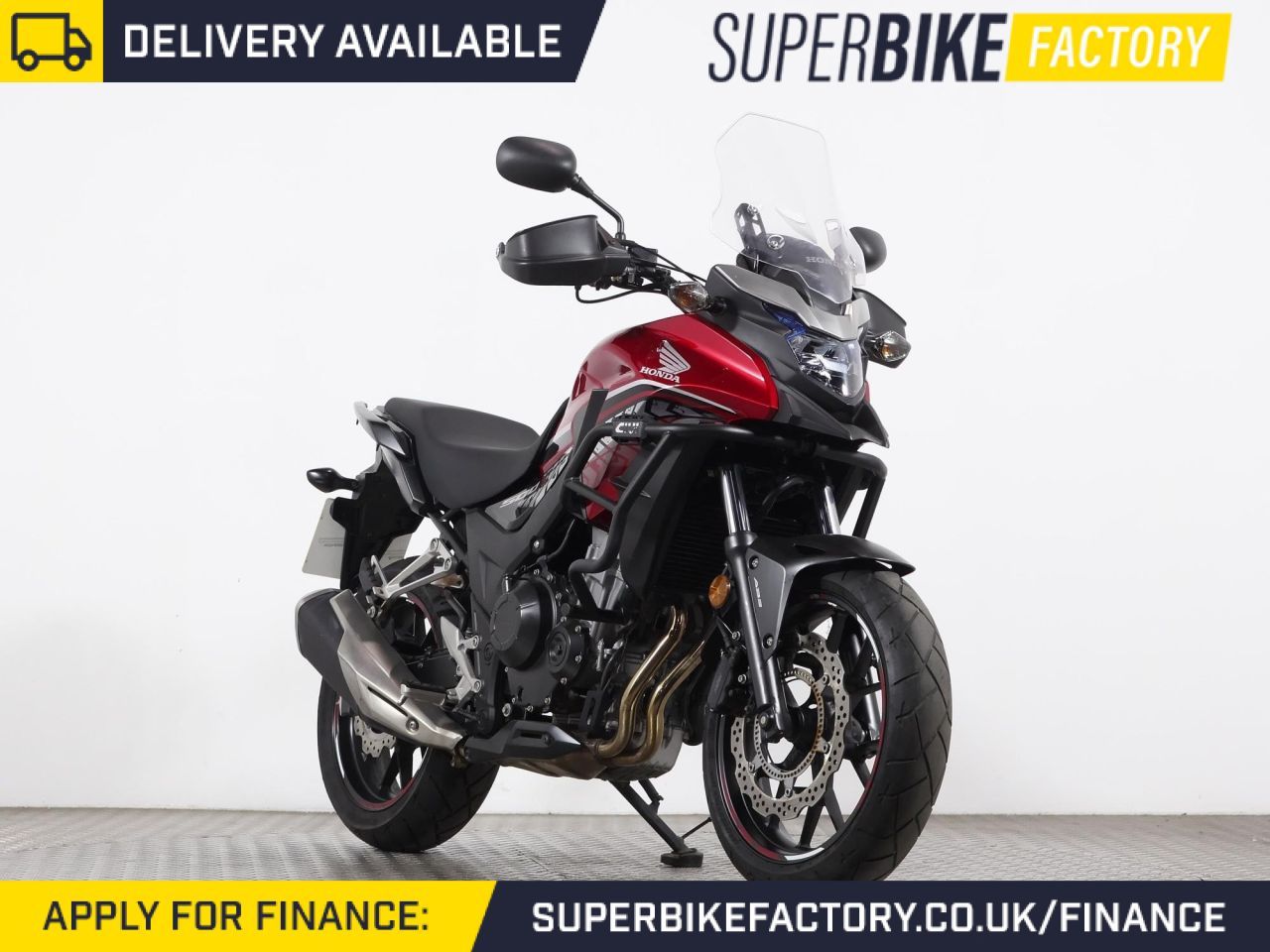 2017 HONDA CB500X RED with 1776 miles - Used Motorbikes Dealer ...