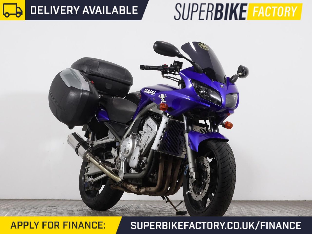 2002 YAMAHA FZS1000 BLUE with 29767 miles - Used Motorbikes Dealer ...