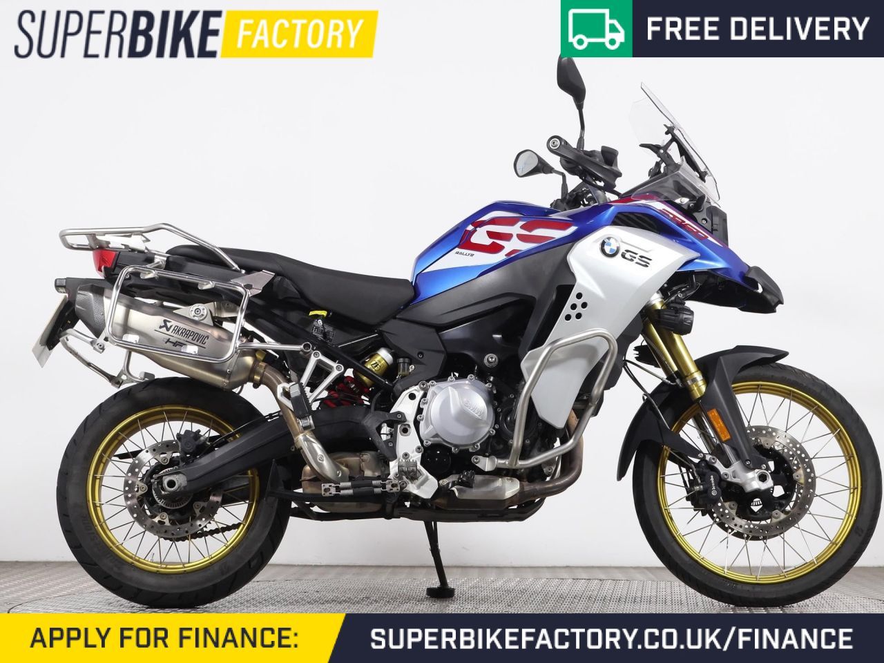 2019 BMW F850GS ADVENTURE BLUE with 8396 miles - Used Motorbikes Dealer ...
