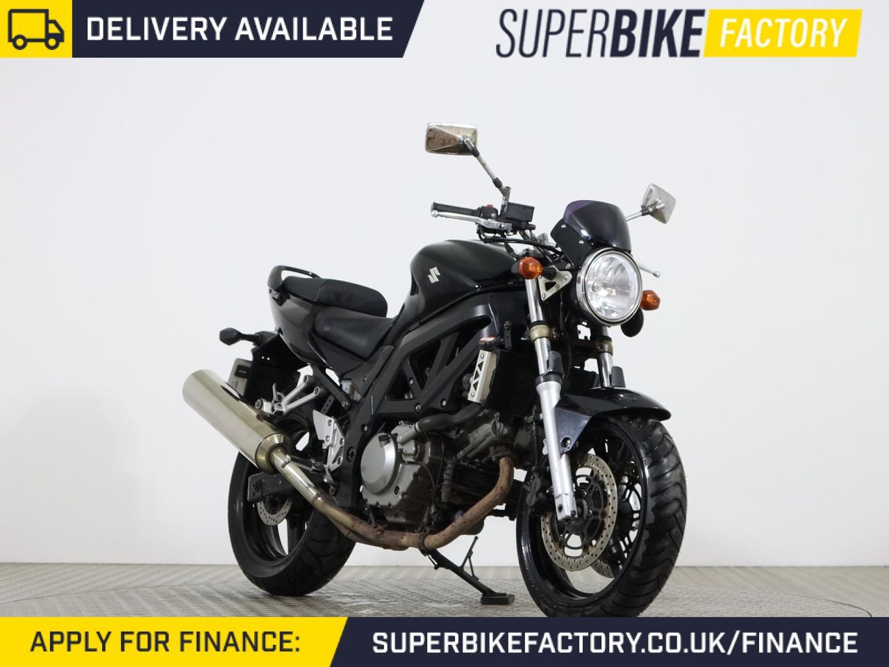 2005 SUZUKI SV650 BLACK with 21150 miles - Used Motorbikes Dealer ...