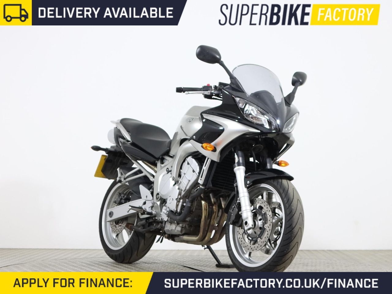 2004 YAMAHA FZ6 FAZER SILVER with 9225 miles - Used Motorbikes Dealer ...