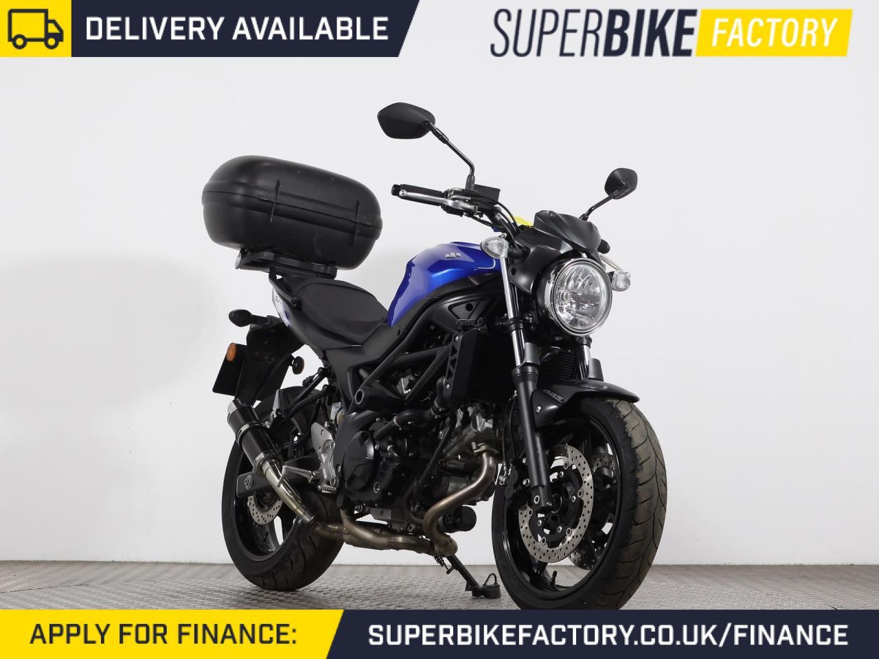 2016 SUZUKI SV650 BLUE with 4300 miles - Used Motorbikes Dealer ...