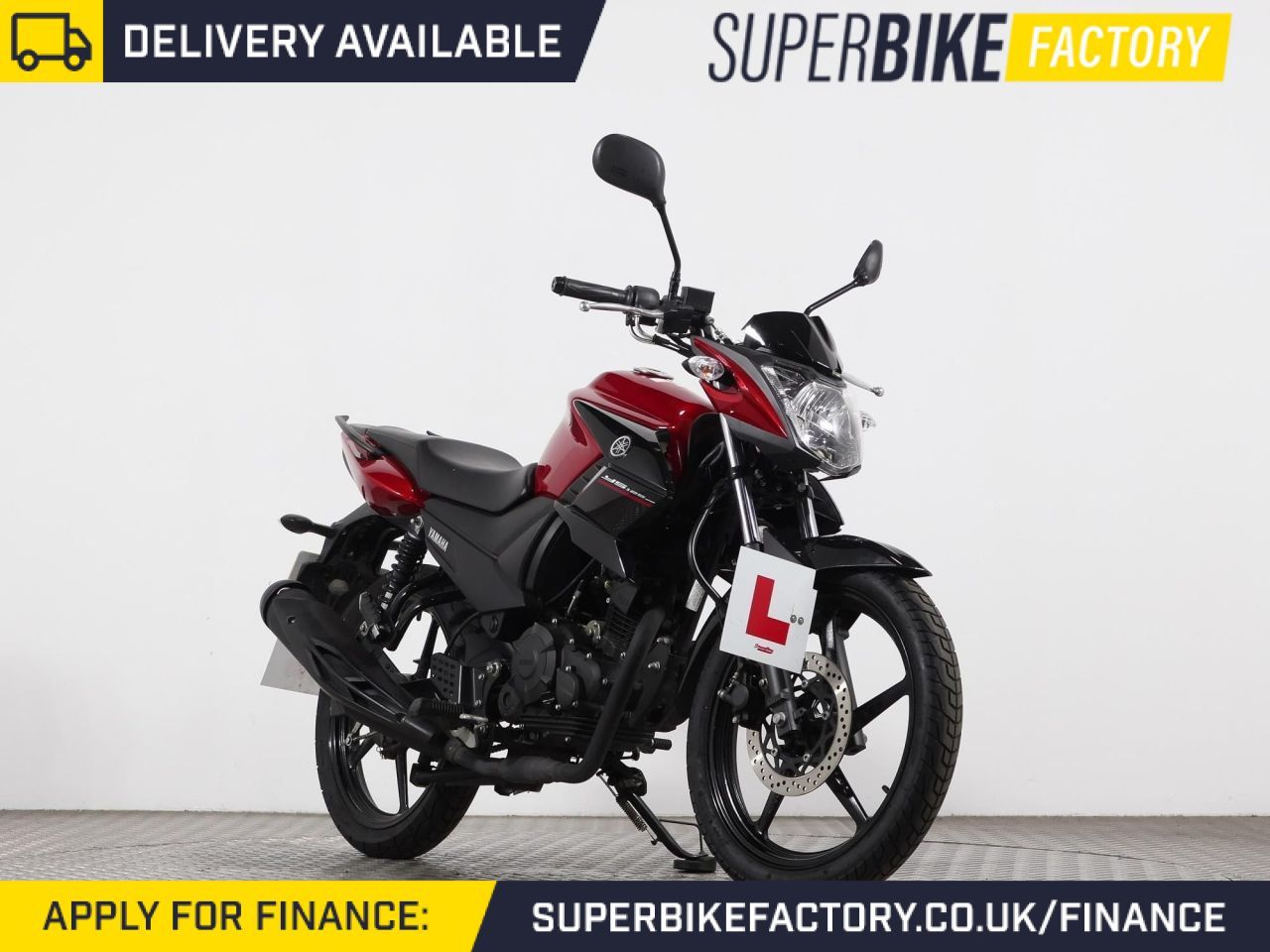 2018 YAMAHA YS125 RED with 1523 miles - Used Motorbikes Dealer ...