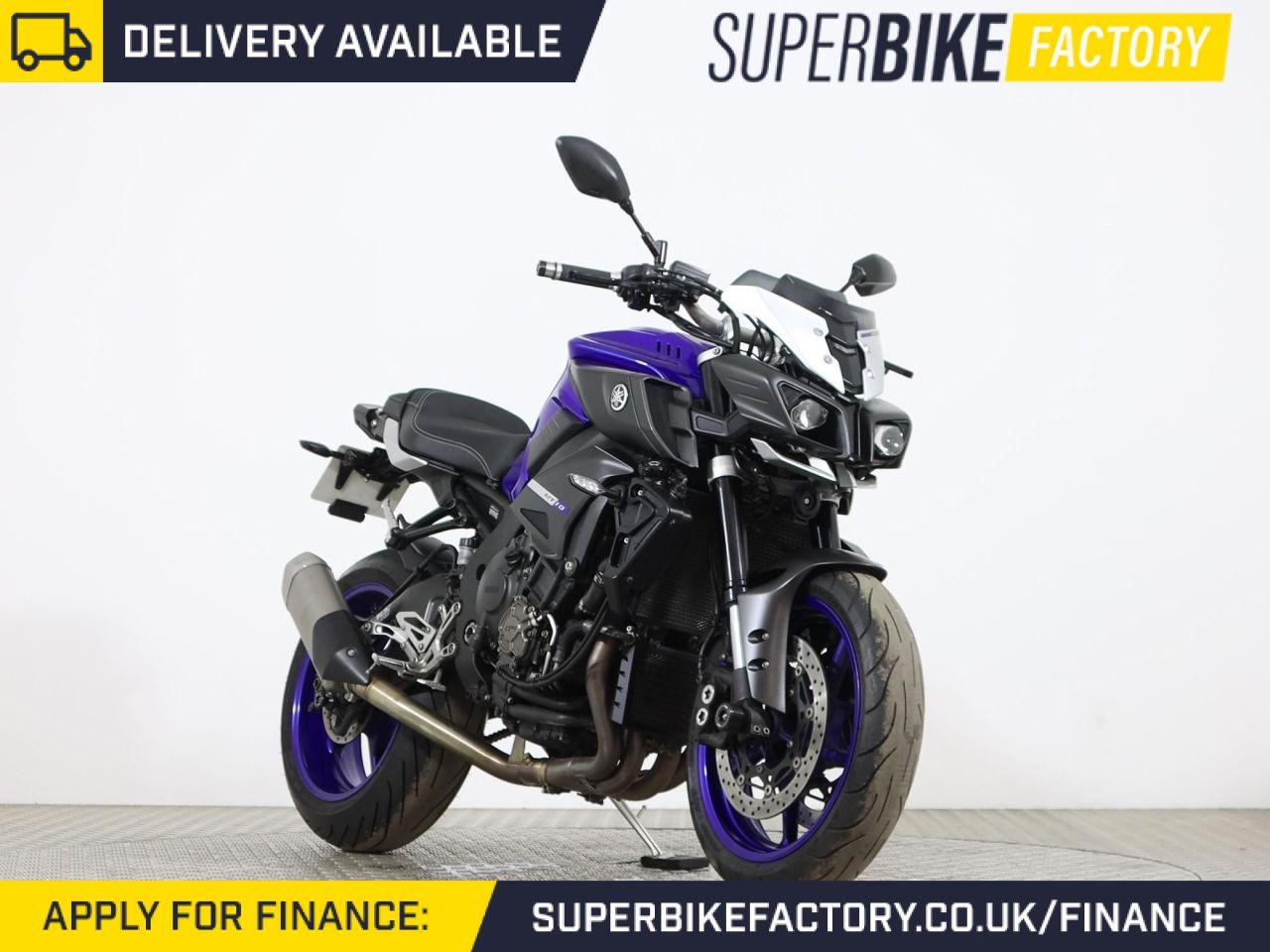 2016 YAMAHA MT-10 BLUE with 12890 miles - Used Motorbikes Dealer ...