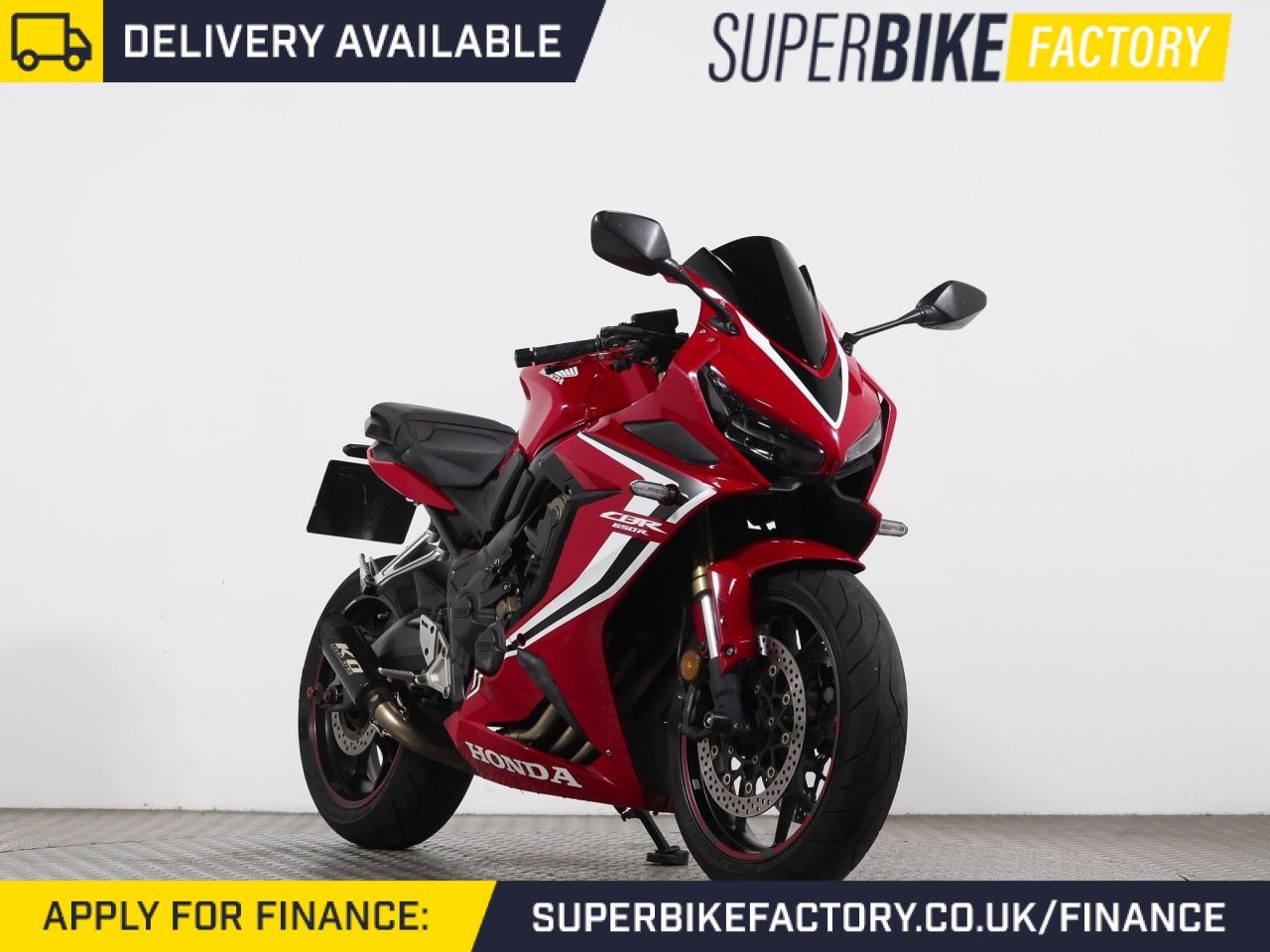 2019 HONDA CBR650R RED with 16644 miles - Used Motorbikes Dealer ...