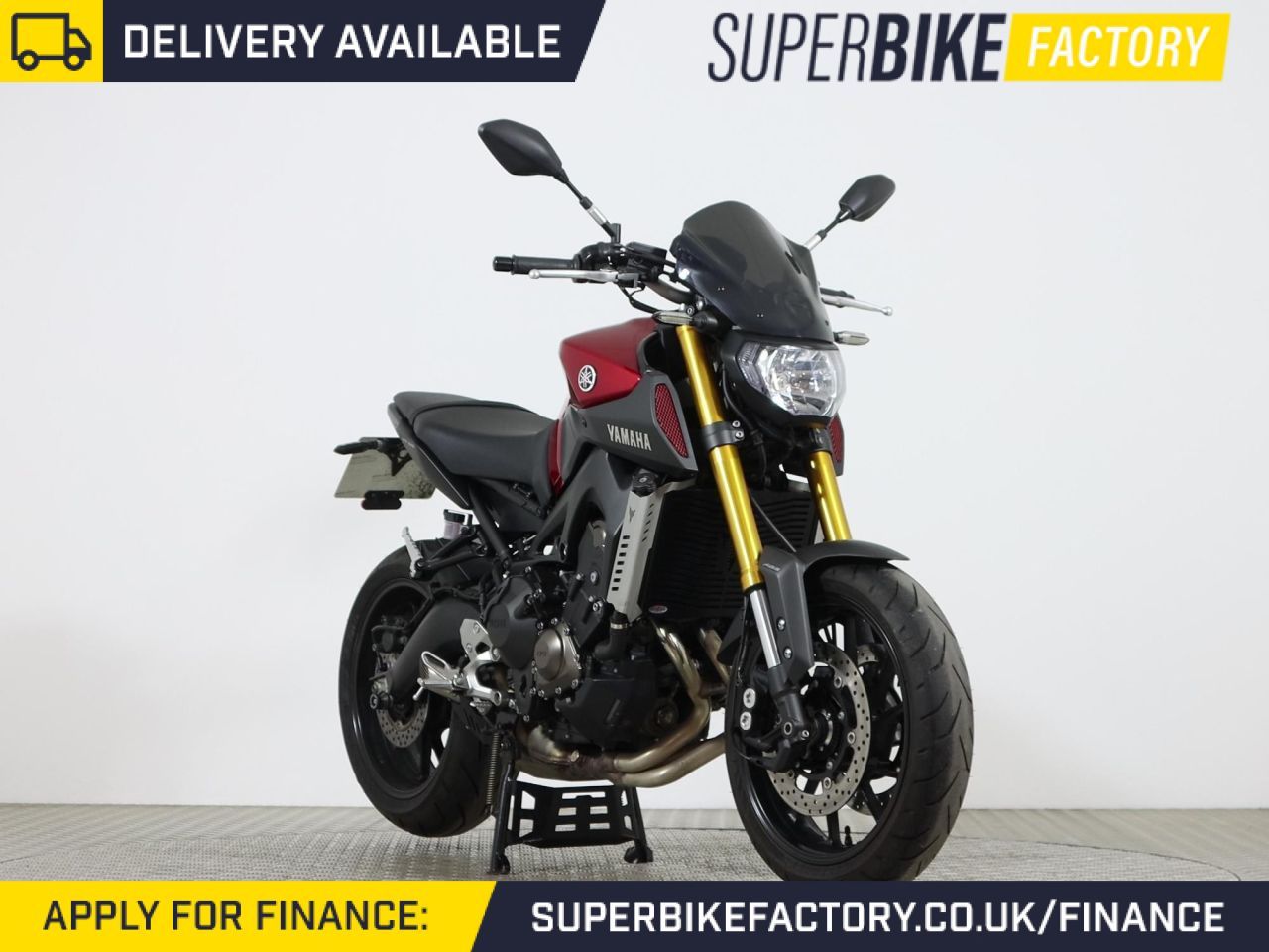 2016 YAMAHA MT-09 RED with 2702 miles - Used Motorbikes Dealer ...