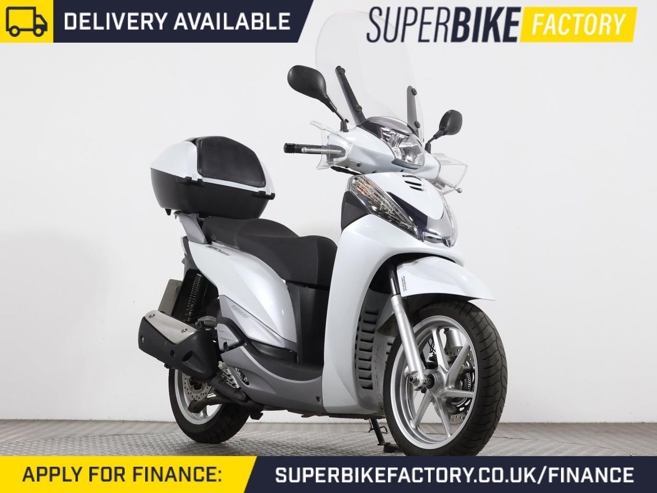 2012 HONDA SH300 WHITE with 7963 miles - Used Motorbikes Dealer ...