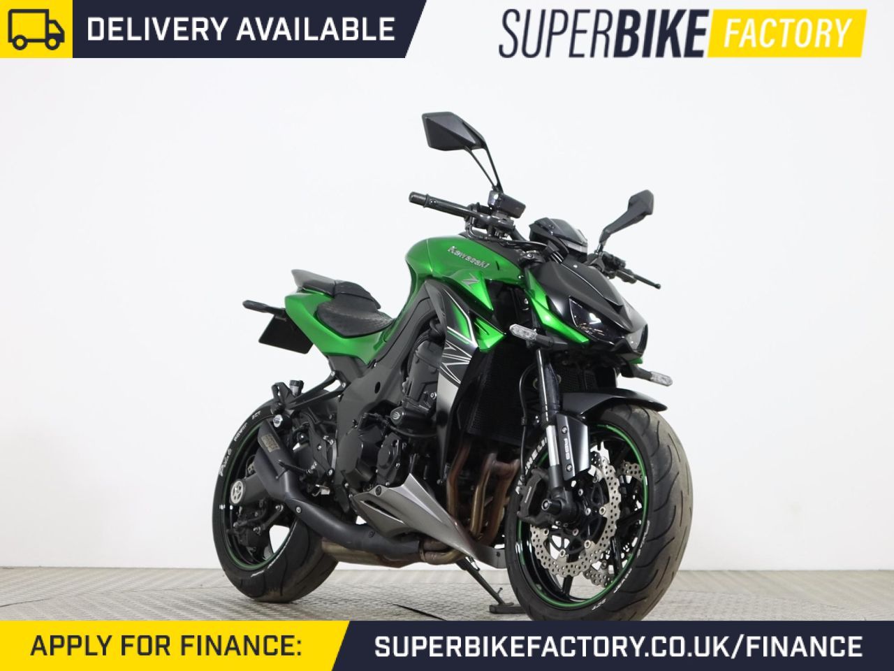 2018 KAWASAKI Z1000 GREEN with 8816 miles - Used Motorbikes Dealer ...