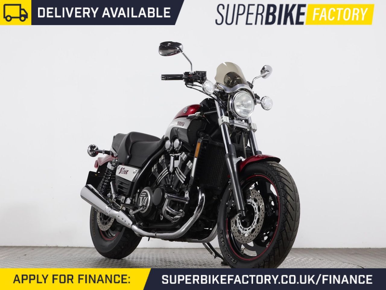 2004 YAMAHA V-MAX RED with 18034 miles - Used Motorbikes Dealer ...