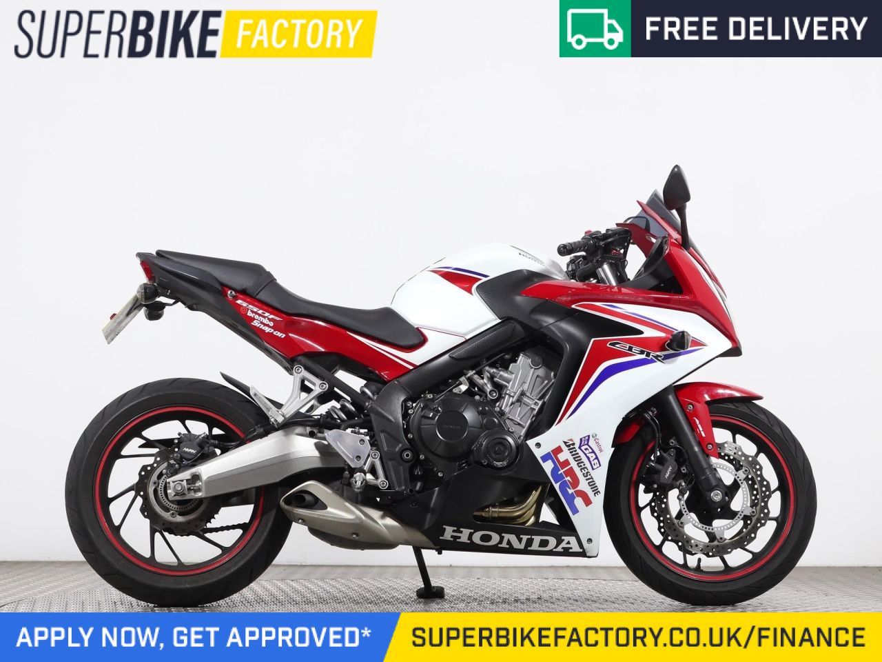 2016 HONDA CBR650F MULTI-COLOUR with 6000 miles - Used Motorbikes ...