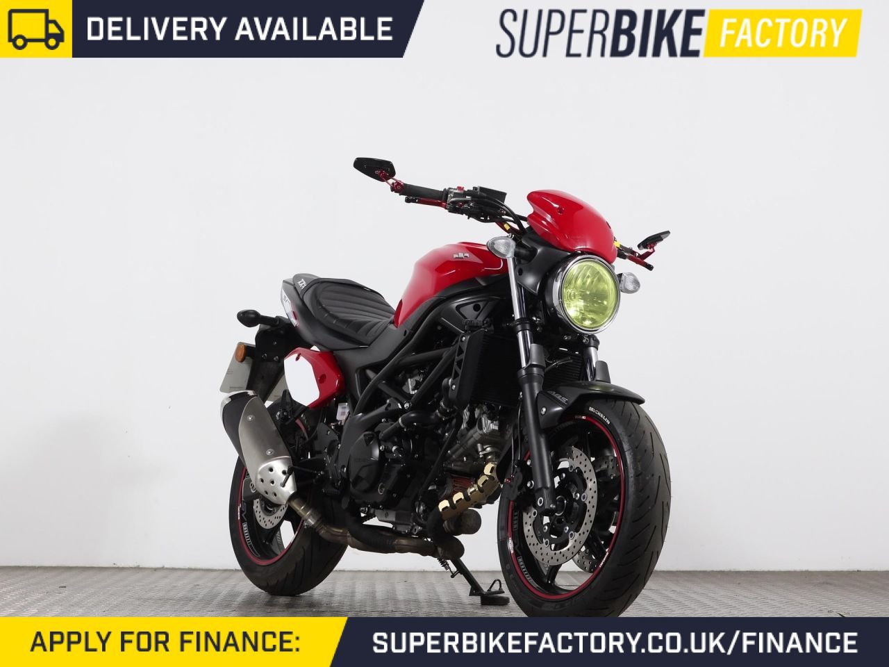 2017 SUZUKI SV650 RED with 7769 miles - Used Motorbikes Dealer ...