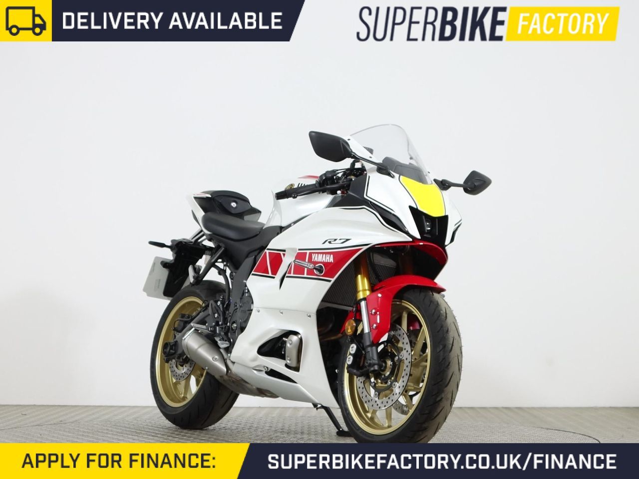 2022 YAMAHA R7 WHITE with 9 miles - Used Motorbikes Dealer ...