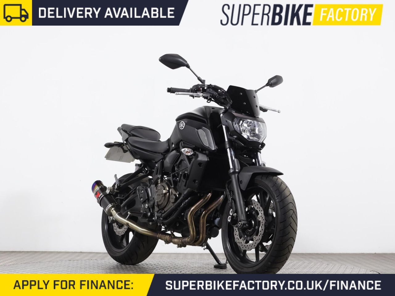 2018 YAMAHA MT-07 BLACK with 2226 miles - Used Motorbikes Dealer ...