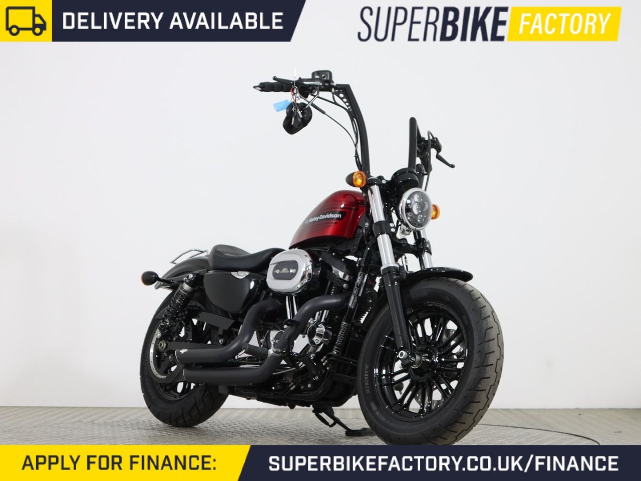 2019 HARLEY-DAVIDSON SPORTSTER RED with 3909 miles - Used Motorbikes ...