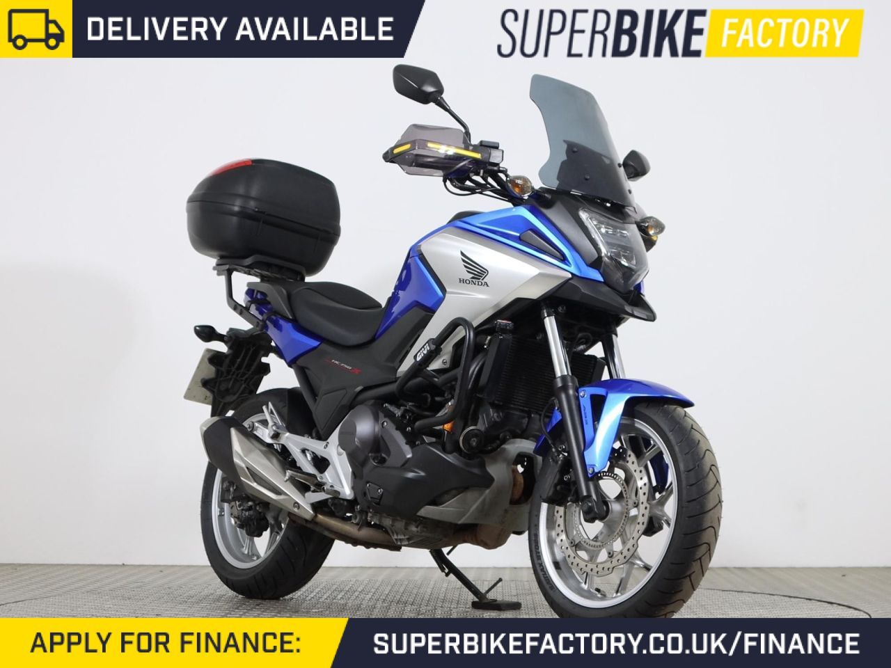 2018 HONDA NC750 BLUE with 13149 miles - Used Motorbikes Dealer ...