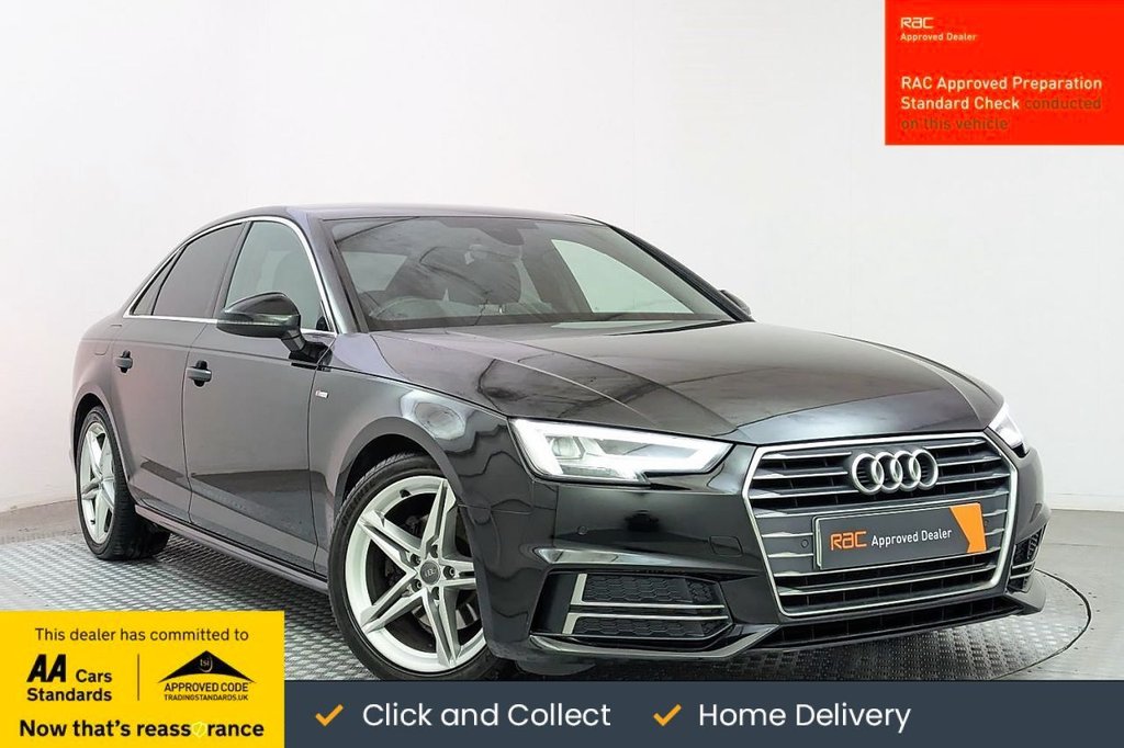 2017 Audi A4 1.4 Tfsi S Line 4D 148 BHP £15,999