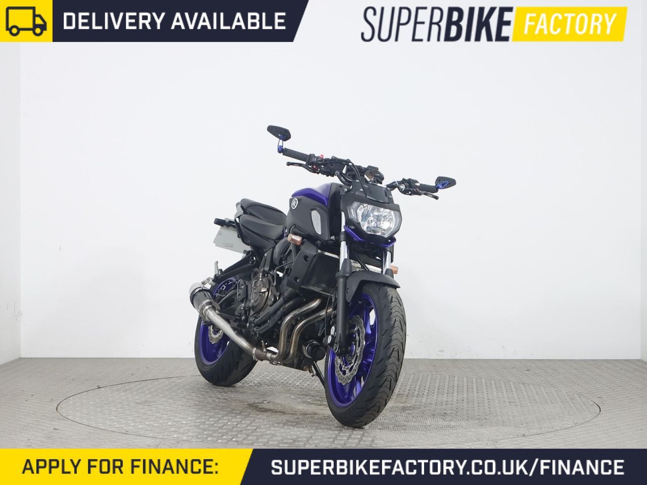 2018 YAMAHA MT-07 - 9819 miles | Superbike Factory