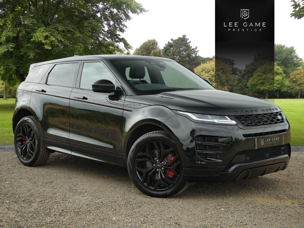 2022 Land Rover Range Rover Evoque Black