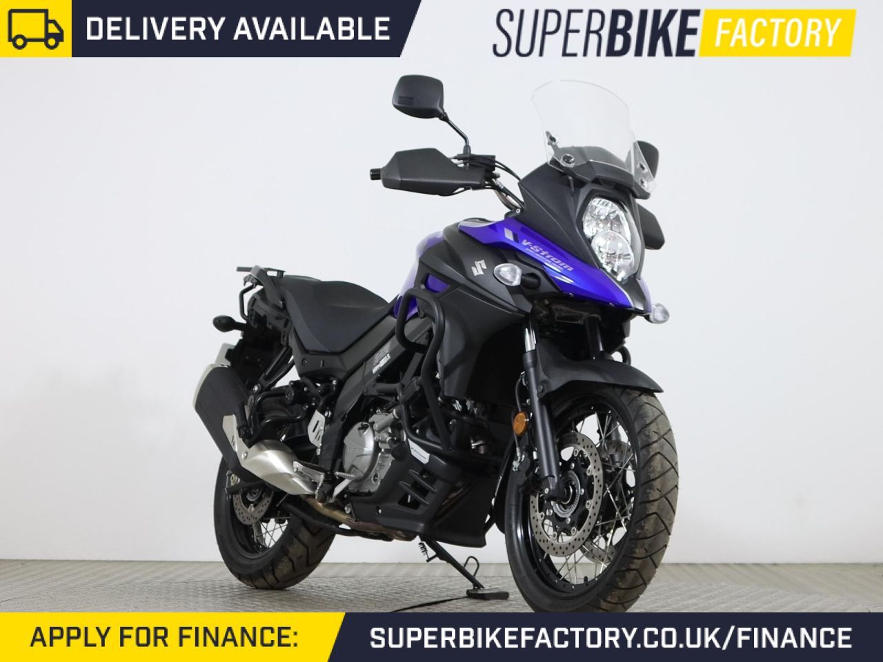 2020 Suzuki V-strom 650 Blue With 2061 Miles - Used Motorbikes Dealer