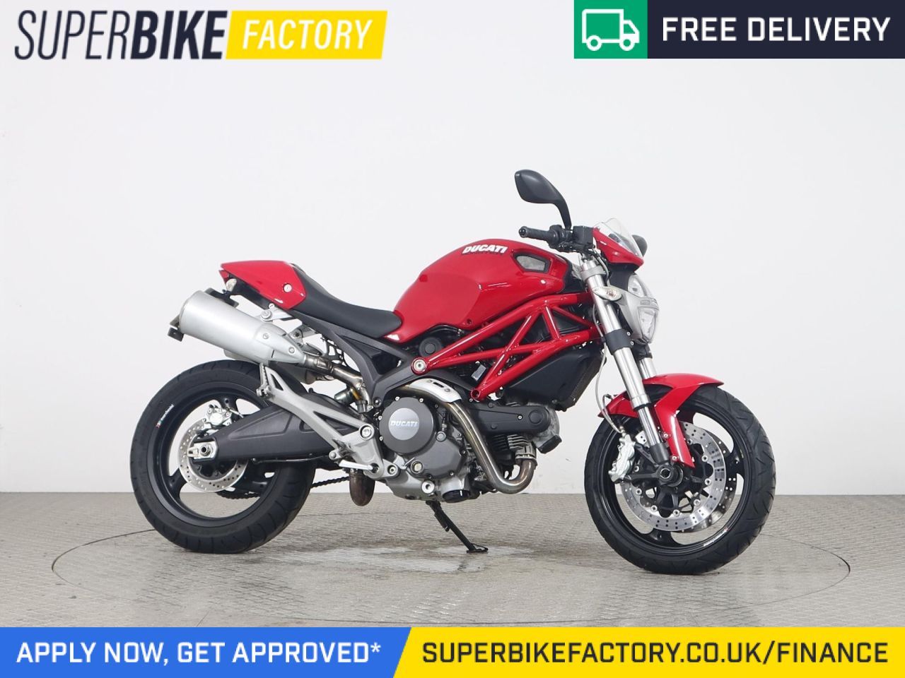 2009 DUCATI MONSTER 696 RED with 6588 miles - Used Motorbikes Dealer ...