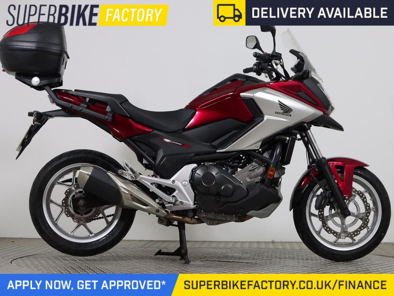 2018 HONDA NC750X RED with 8512 miles - Used Motorbikes Dealer ...