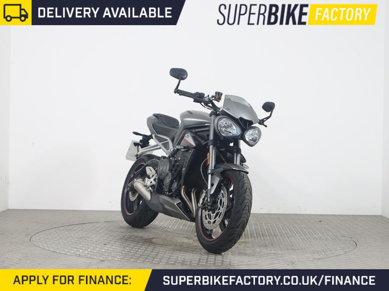 2017 TRIUMPH STREET TRIPLE 765 - 8505 miles | Superbike Factory