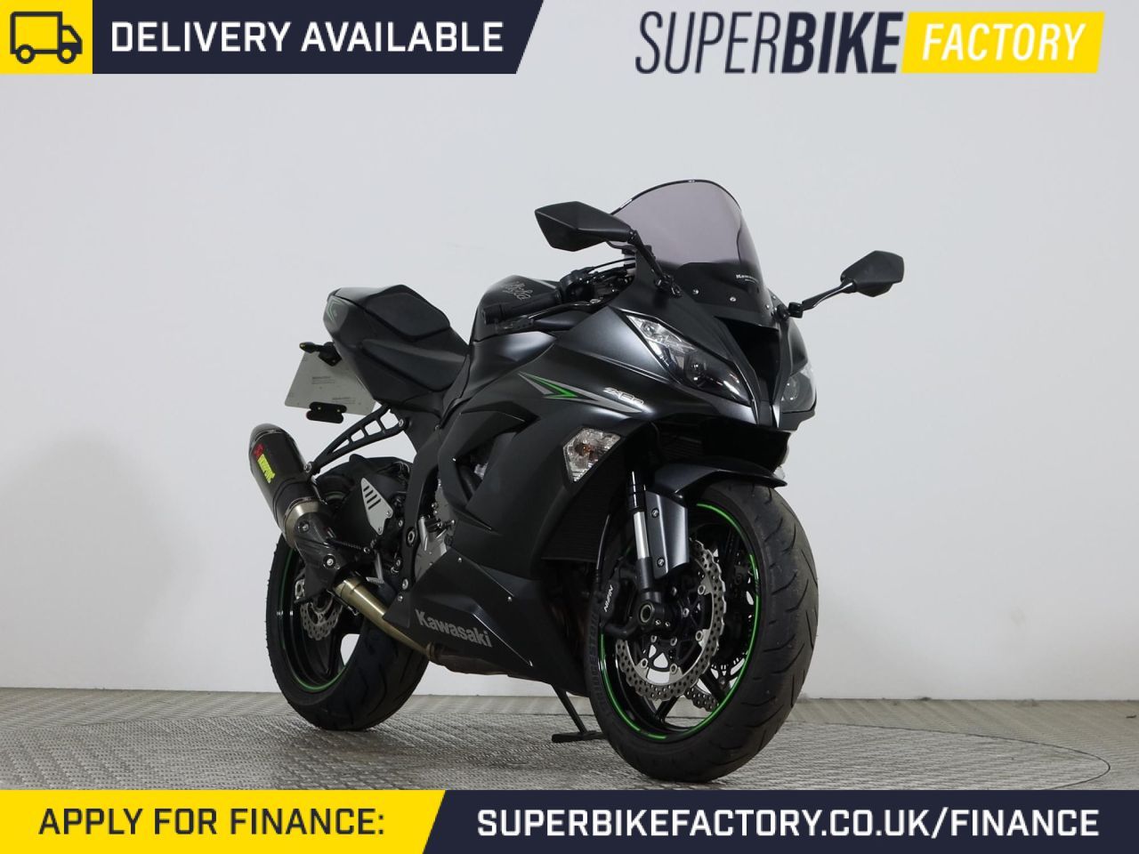 2017 KAWASAKI ZX-6R GREY with 1730 miles - Used Motorbikes Dealer ...