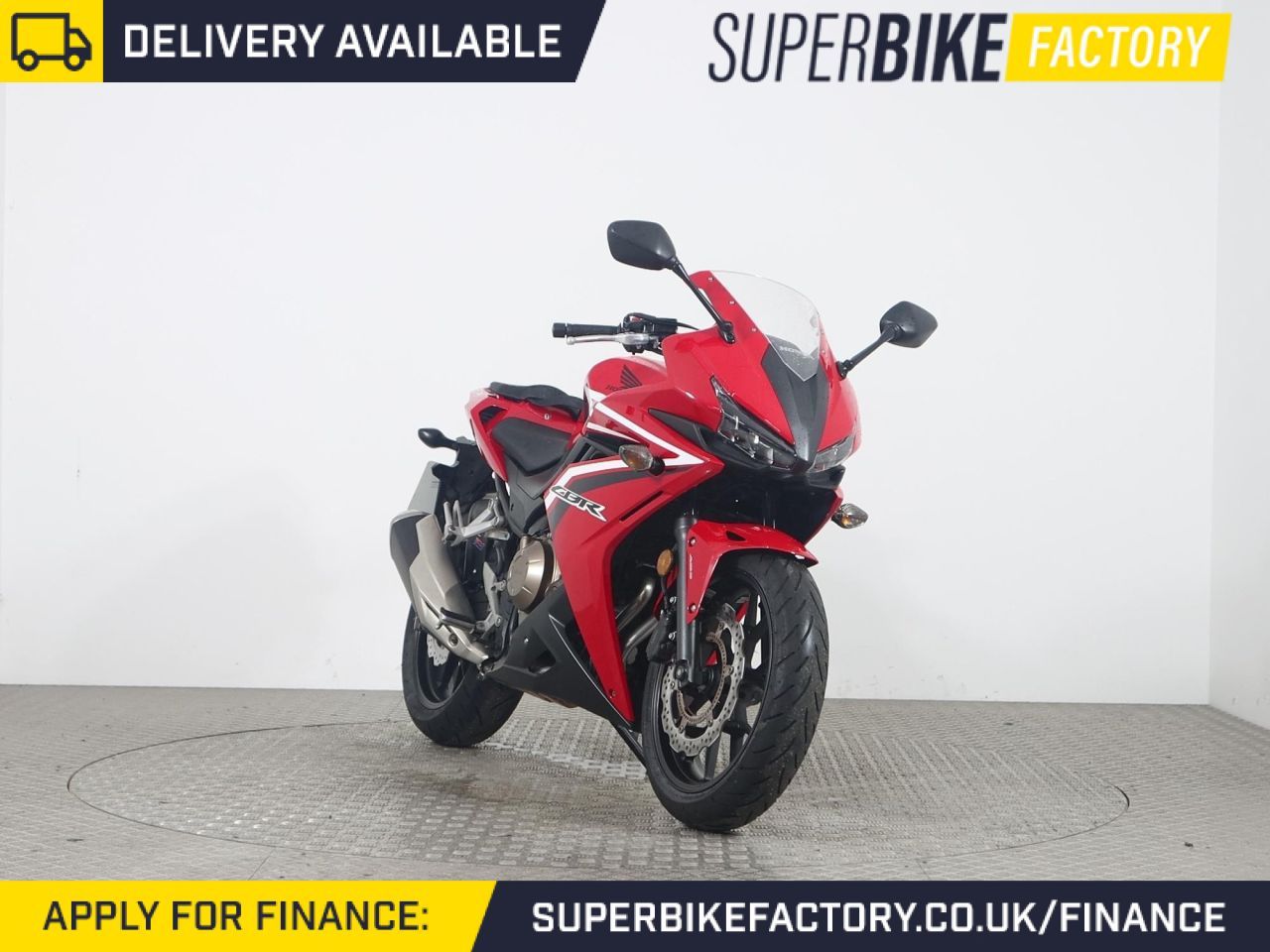 2017 HONDA CBR500R RED with 11089 miles - Used Motorbikes Dealer ...