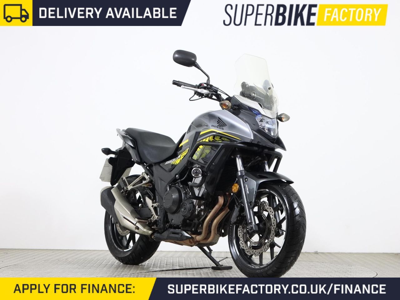 2018 HONDA CB500X SILVER with 17232 miles - Used Motorbikes Dealer ...