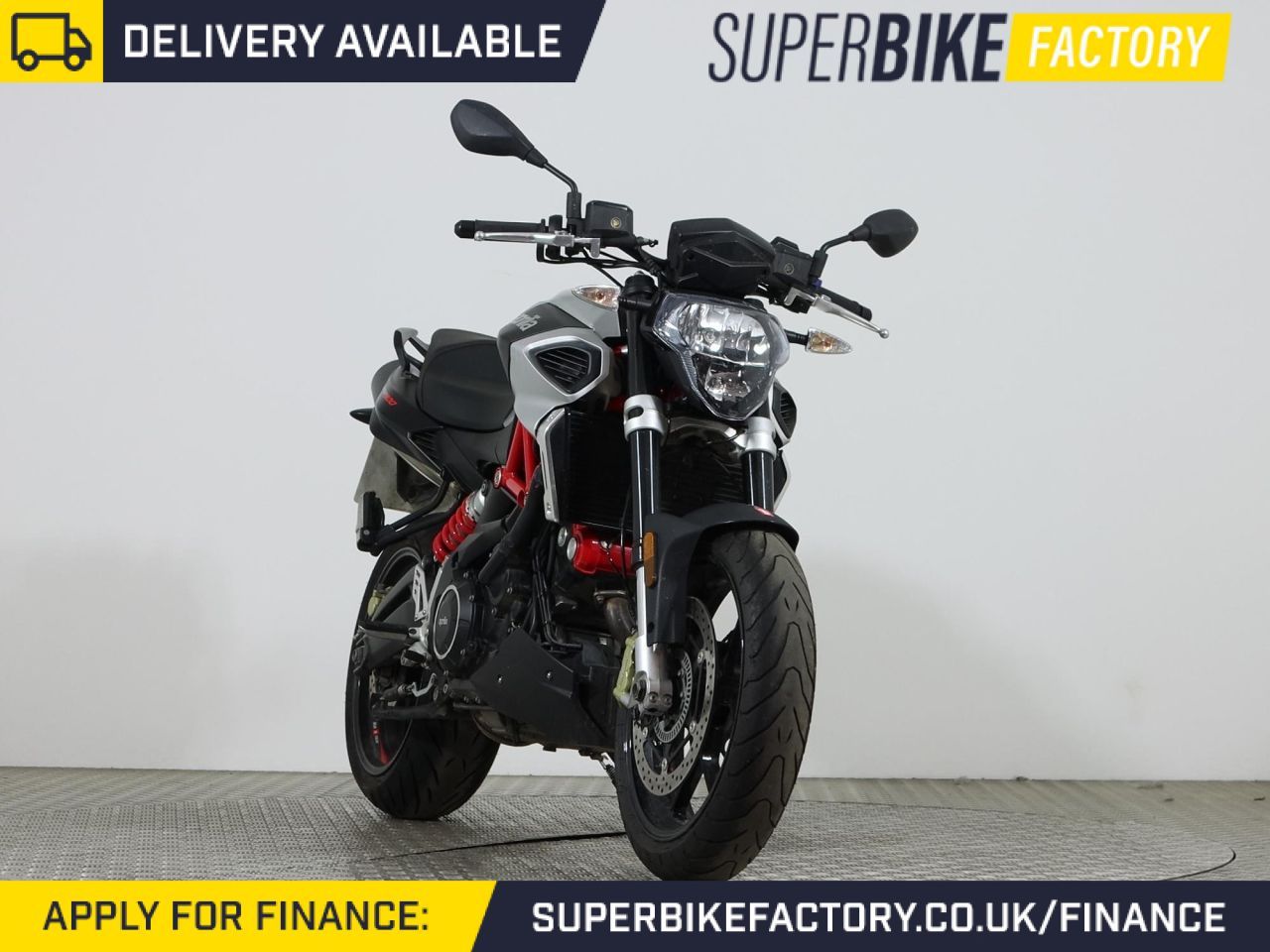 2018 APRILIA SHIVER GREY with 5887 miles - Used Motorbikes Dealer ...