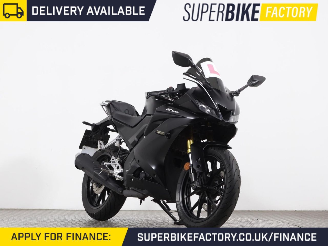2021 YAMAHA YZF-R125 BLACK with 4605 miles - Used Motorbikes Dealer ...