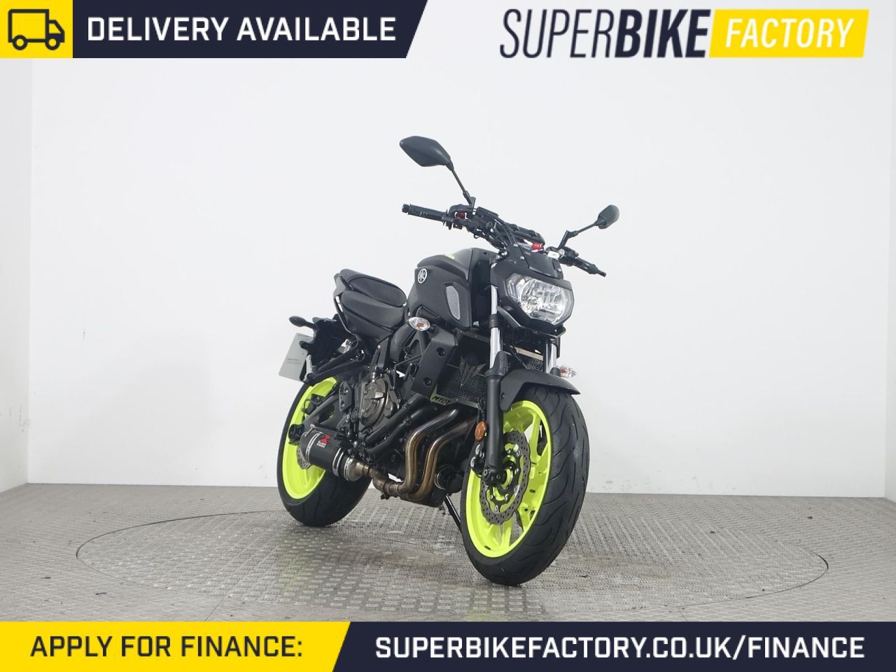 2018 YAMAHA MT-07 - 1458 miles | Superbike Factory