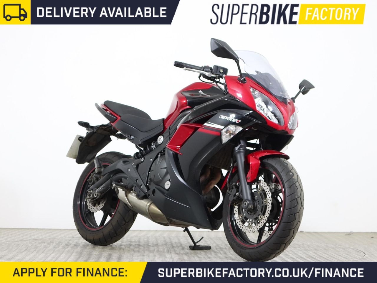 2016 KAWASAKI ER-6F RED with 8677 miles - Used Motorbikes Dealer: Cheshire & Donington Park: The ...