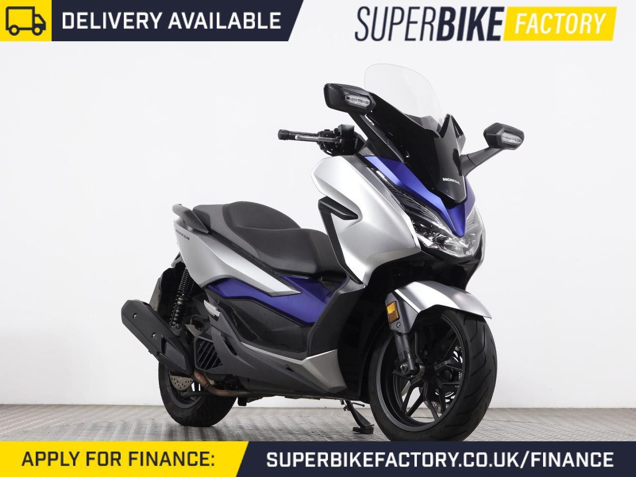 2020 HONDA NSS125A FORZA SILVER with 4096 miles - Used Motorbikes Dealer: Cheshire & Donington ...