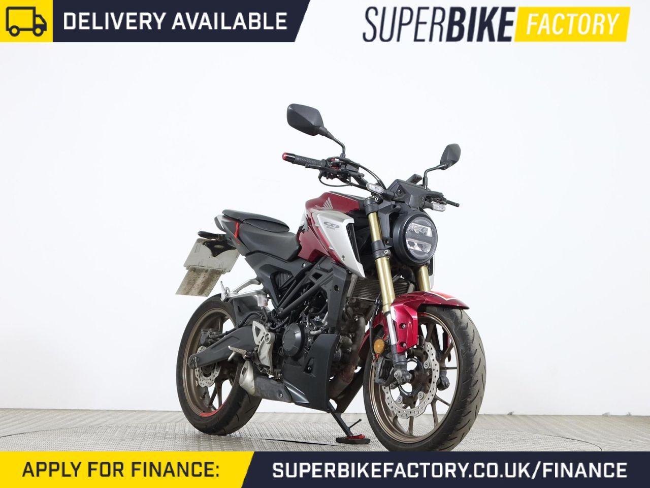 2022 HONDA CB125R RED with 4989 miles - Used Motorbikes Dealer ...