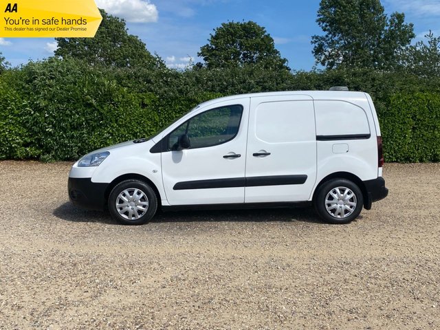 Used Peugeot Partner vans for sale. Peugeot Partner Dealer Ely | S and ...