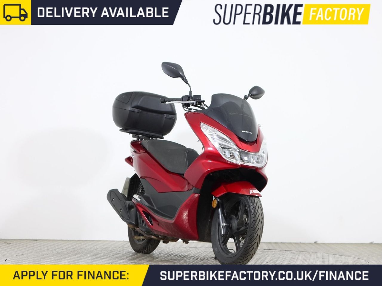 2017 HONDA PCX125 RED with 1164 miles - Used Motorbikes Dealer ...